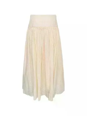 Ulla Johnson Nalla A-line Broderie Anglaise Skirt
