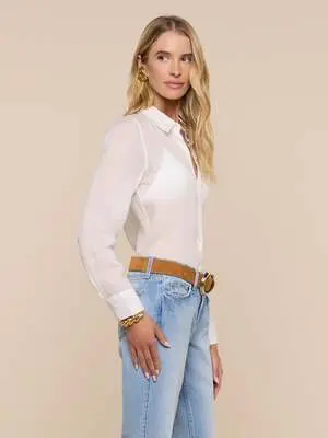 L'Agence Ellery Blouse Top - Ivory