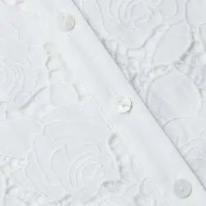 L'Agence May Eyelet Shirt Dress