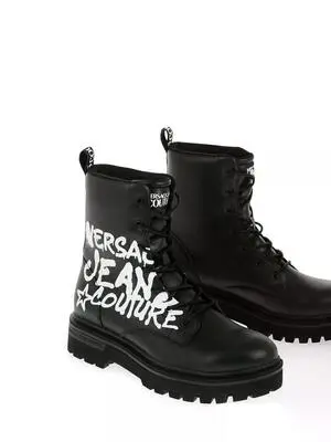 Versace Syrius Combat Boots