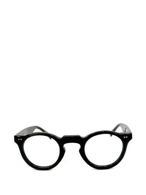 JOSEF MILLER Melvin Round-frame Glasses - Black