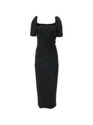 Carolina Herrera Square Neck Cocktail Dresses