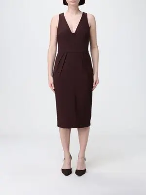 Women's V-Neck Midi Cocktail Dresses