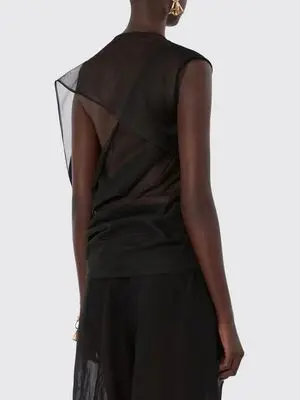 Sportmax Asymmetrical Sleeveless Top