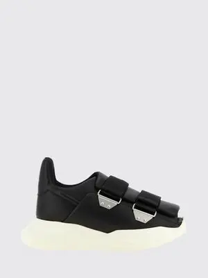 Rick Owens Strap Leather Sneakers - Black