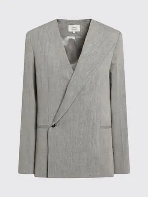 Loulou De Saison Asymmetrical Jacket - Grey