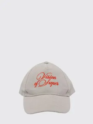 VISION OF SUPER Cotton Twill Baseball Cap With Embroidered Logo