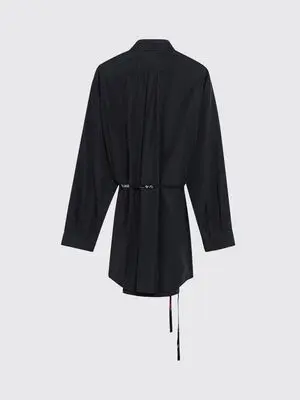 Balenciaga Cotton Wrap Shirt Dress