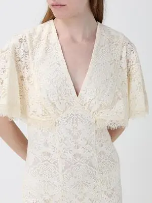 TWINSET Lace Maxi Dress
