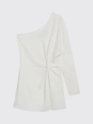 Valentino Garavani One-shoulder Top With Knot Detailing - Ivory