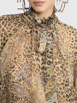 Etro Printed Silk Blouse