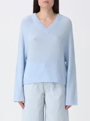 ALLUDE V-neck Sweater - Blue