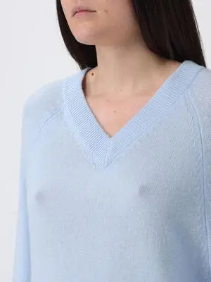 ALLUDE V-neck Sweater - Blue