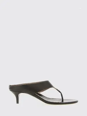 Magda Butrym Nappa Thong Mules - Brown