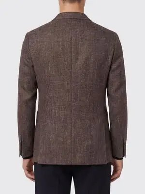Tagliatore Single-breasted Blazer - Brown
