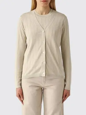Max Mara Cotton And Silk Blend Cardigan - Rope