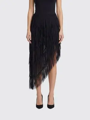 Erika Cavallini Asymmetric Fringed Skirt