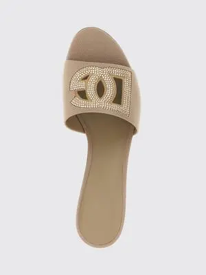 Dolce & Gabbana Embellished Heeled Mules - Grey