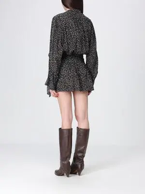Isabel Marant Étoile Printed Long Sleeve Dress