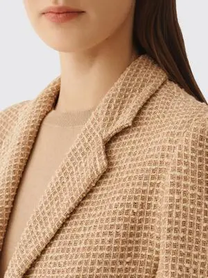 Fabiana Filippi Single Breasted Cotton Blend Blazer