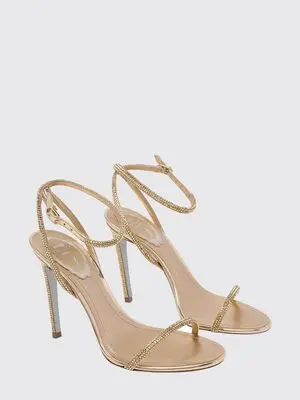 Rene Caovilla Embellished Stiletto Heeled Sandals