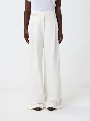 Brunello Cucinelli Wide Leg Tailored Pants