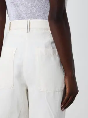 Brunello Cucinelli Wide Leg Tailored Pants