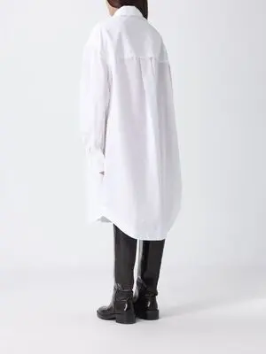 Ami Shirt Dress - White