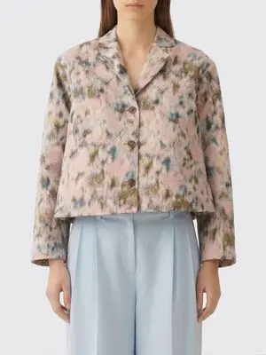 Fabiana Filippi Floral Polyester Blazer