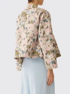Fabiana Filippi Floral Polyester Blazer