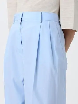 Fabiana Filippi Wide-leg Cotton Trousers With Monile Embellishment