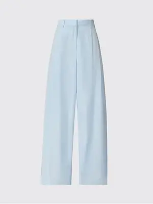 Fabiana Filippi Wide-leg Cotton Trousers With Monile Embellishment