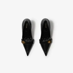 Burberry Leather Cotswolds High Pumps