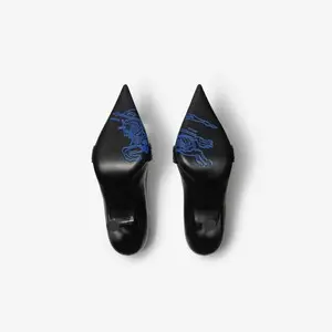 Burberry Leather Cotswolds High Pumps