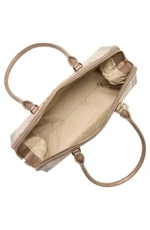 Brahmin Embossed Leather Satchel - Multi