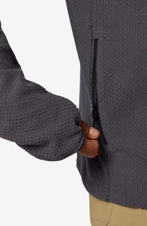 MARMOT Airfleece Zip Up Hoodie - Blackened