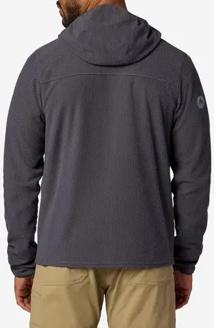 MARMOT Airfleece Zip Up Hoodie - Blackened