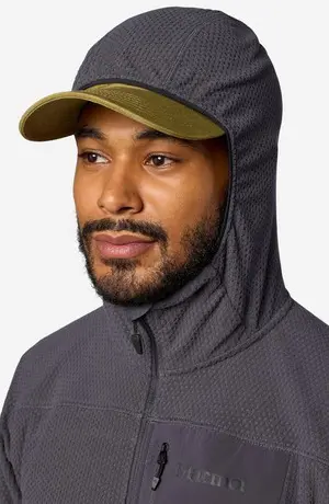 MARMOT Airfleece Zip Up Hoodie - Blackened