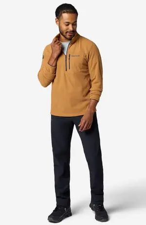 MARMOT Airfleece Half-zip Pullover - Dromedary