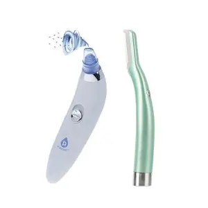 PURSONIC The Ultimate Glow Duo Precision Dermaplaning & Sonic Pore Vacuum System - Multicolor