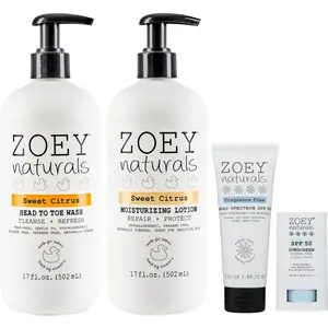 ZOEY NATURALS Sweet Citrus Daily Care Essentials