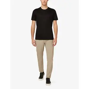 Boggi Milano Crewneck Short-sleeve Pima Cotton T-shirt