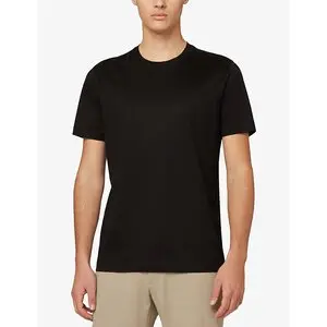 Boggi Milano Crewneck Short-sleeve Pima Cotton T-shirt