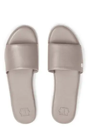 TOGAS Leather Slippers - Brown