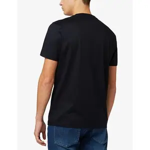 Boggi Milano Crewneck Short-sleeve Pima Cotton T-shirt