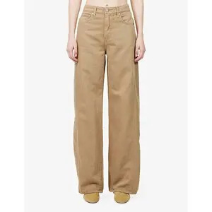 TWP West 11th St Wide-leg Denim Jeans - Kelp