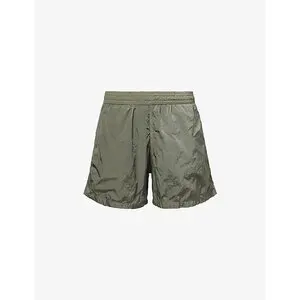 120% Lino Drawstring Nylon Bermuda Shorts