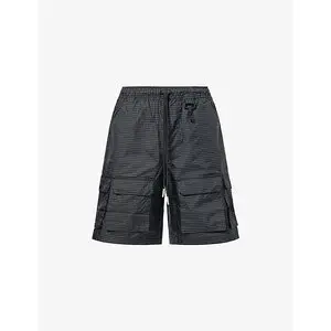 Reese Cooper Check-print Ripstop Cargo Shorts