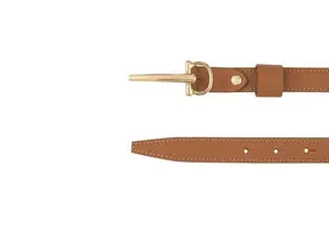 VAINCOURT PARIS La Séduisante Horse Bit Leather Belt