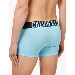 Calvin Klein Intense Power Pack Of Three Cotton-jersey Trunks - Multi